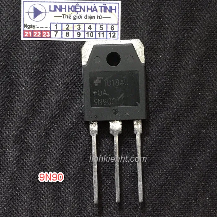 Linh kiện mosfet FQA9N90C 9N90 9n90c kênh N 9A 900V chính hãng tháo máy | Lazada.vn