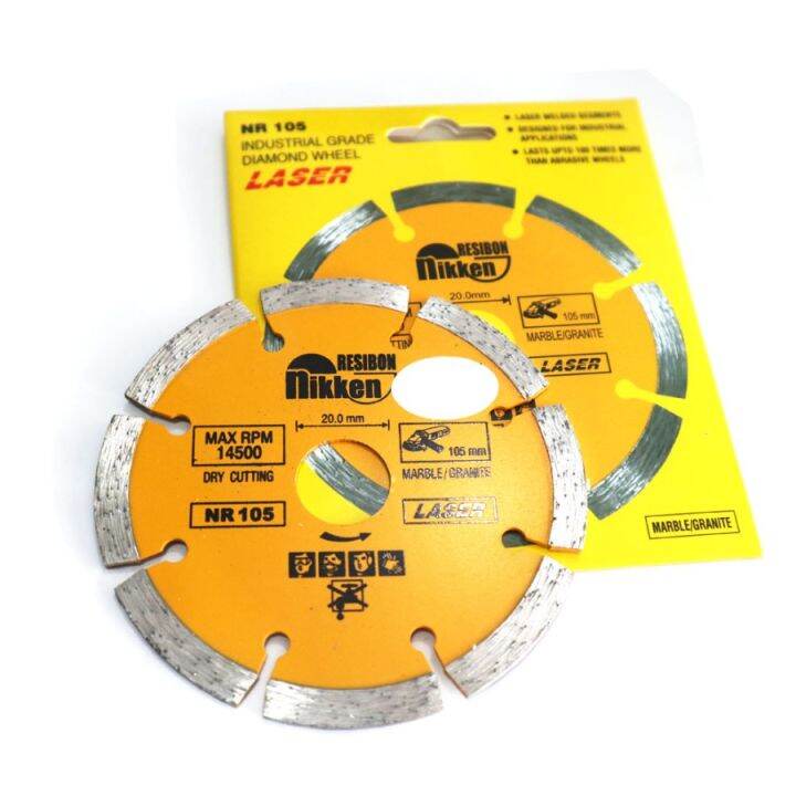 NIKKEN Diamond Wheel NR 105 Resibon Pisau Potong Keramik Granit ...
