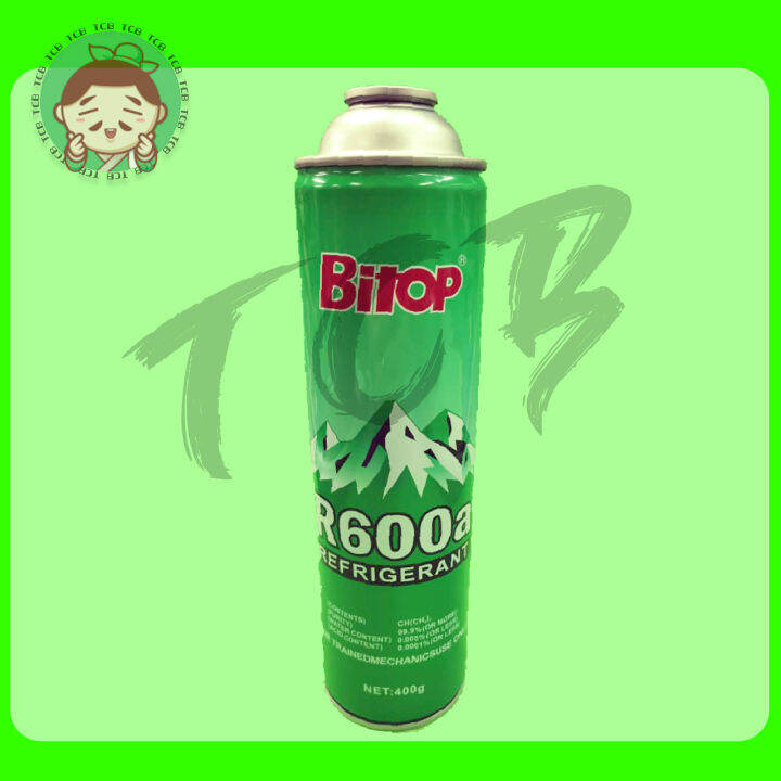 Bitop R600A Refrigerant Gas 400g | Lazada