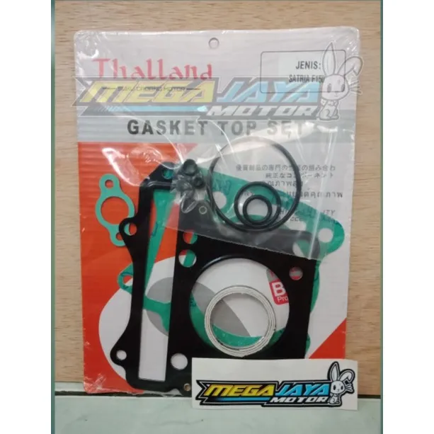 GASKET PACKING PAKING TOPSET SATRIA FU150 PLUS SEAL KLEP HIGH QUALITY THALLAND PAKING TOPSET ...
