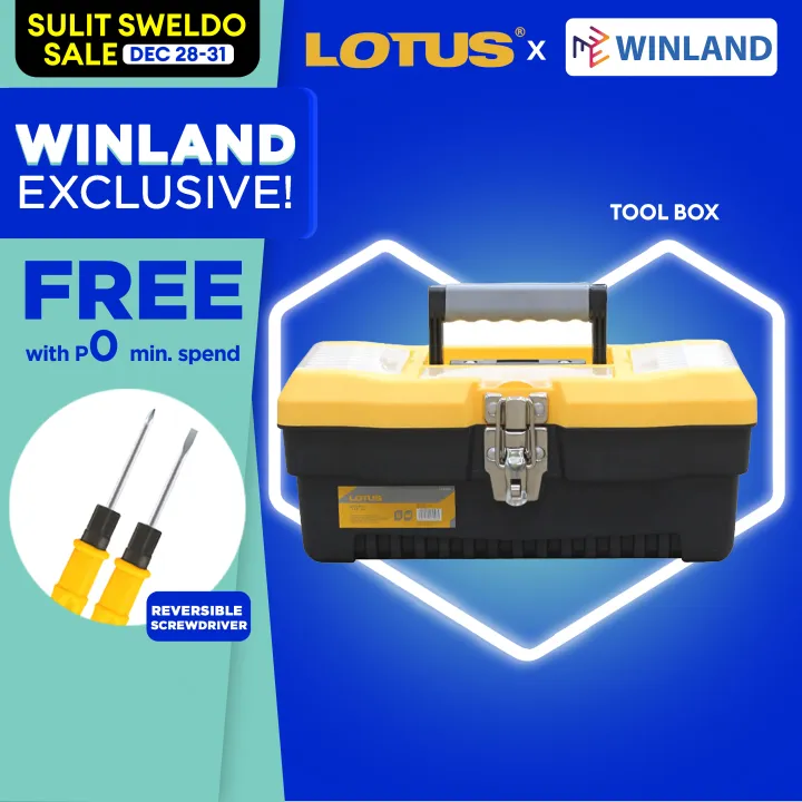 LOTUS Original 13inches Tool Box Storage Organizer (NEW) LTB750 ...