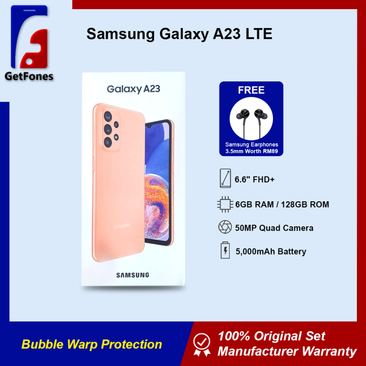 Samsung Galaxy A23 LTE (6+128GB) [SM-A235] - 1 Year Warranty by Samsung ...