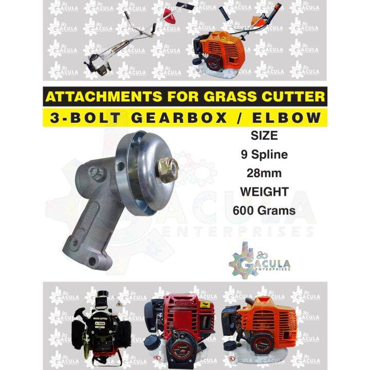 GRASS CUTTER ELBOW/GEARBOX 9 SPLINE X 28MM | Lazada PH