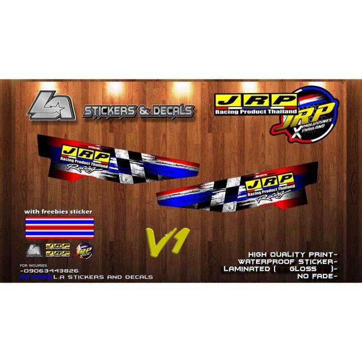 Raider R150 Gas Tank JRP Concept Decal with Freebies♔ | Lazada PH