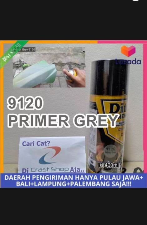 Cat Pilox Diton Premium 9120 Epoxy Primer Surfacer Grey dasaran abu ...