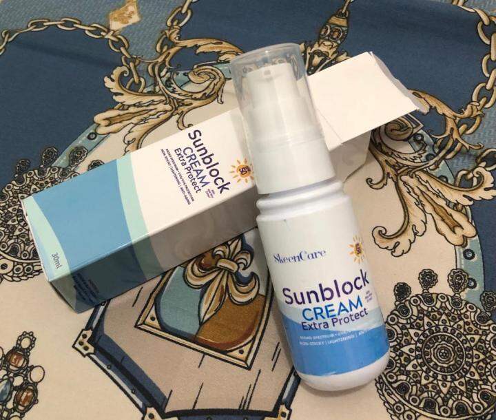 Skeen Care Sunblock Cream SPF50 30ml (Extra Protect with Aloe Vera ...