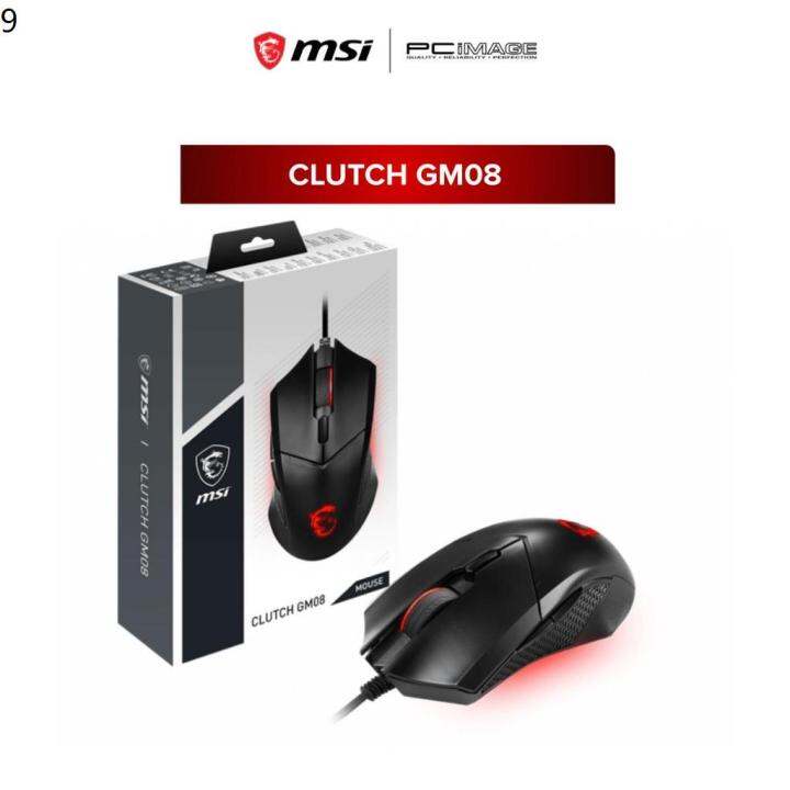 【100% Original】 MSI CLUTCH GM08 GAMING MOUSE | Lazada