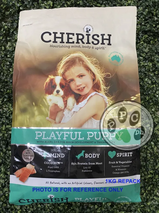 Cherish Playful Puppy Dog Food 1kg Repack | Lazada PH