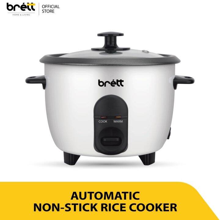 ☇๑☇ Brett Automatic Rice Cooker 1L (5 Cups) With Removable Nonstick Pot ...