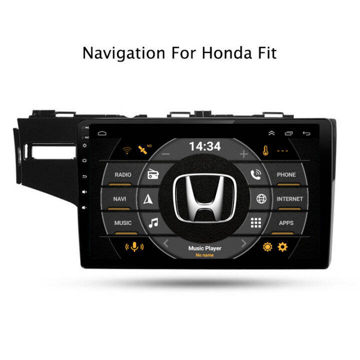 Car Android Head Unit Units Car Stereo with Panel for Honda Fit Jazz ...