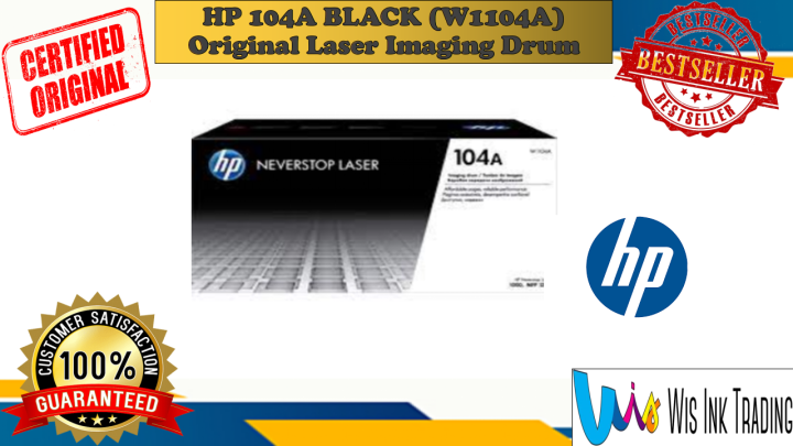 HP 104A BLACK (W1104A) Original Laser Imaging Drum | Lazada PH