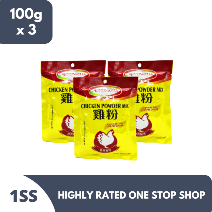 Ajinomoto Chicken Powder Mix 100g x 3 (oip) | Lazada PH