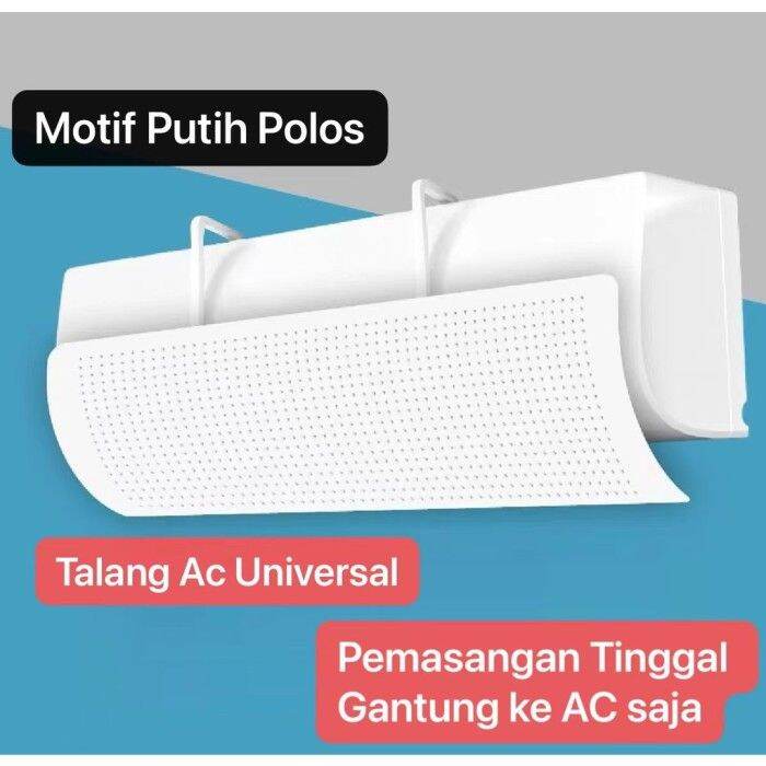 Penahan Hembusan Angin AC Talang AC Reflektor Penutup Air Screen Cover ...