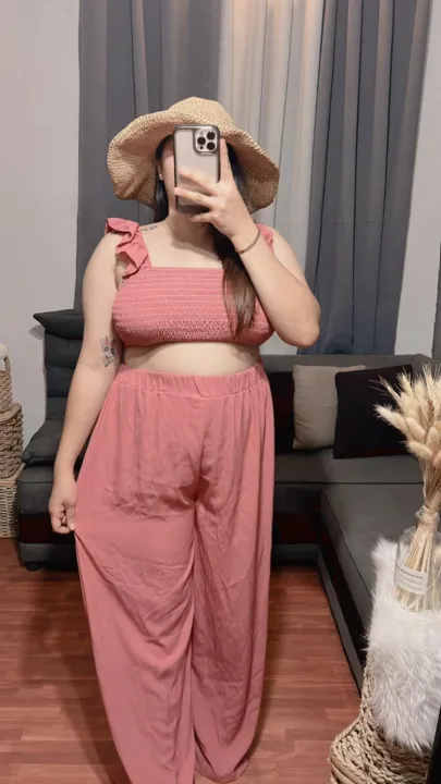 GNYA- MIKEE SQUARE PANTS TERNO | PLUS SIZE | Lazada PH