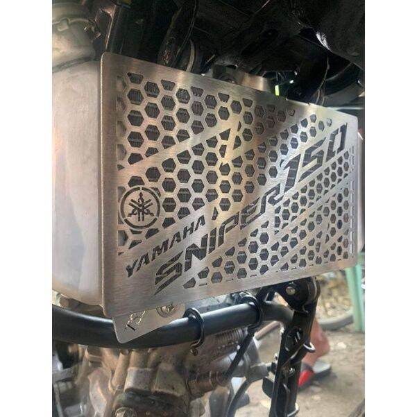 STAINLESS RADIATOR COVER FOR SNIPER 150 | Lazada PH