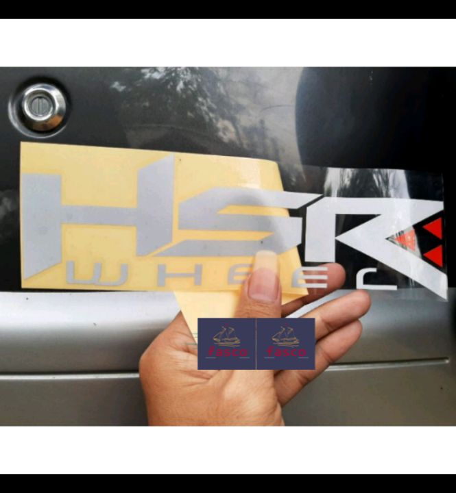 stiker HSR WHEEL | Lazada Indonesia
