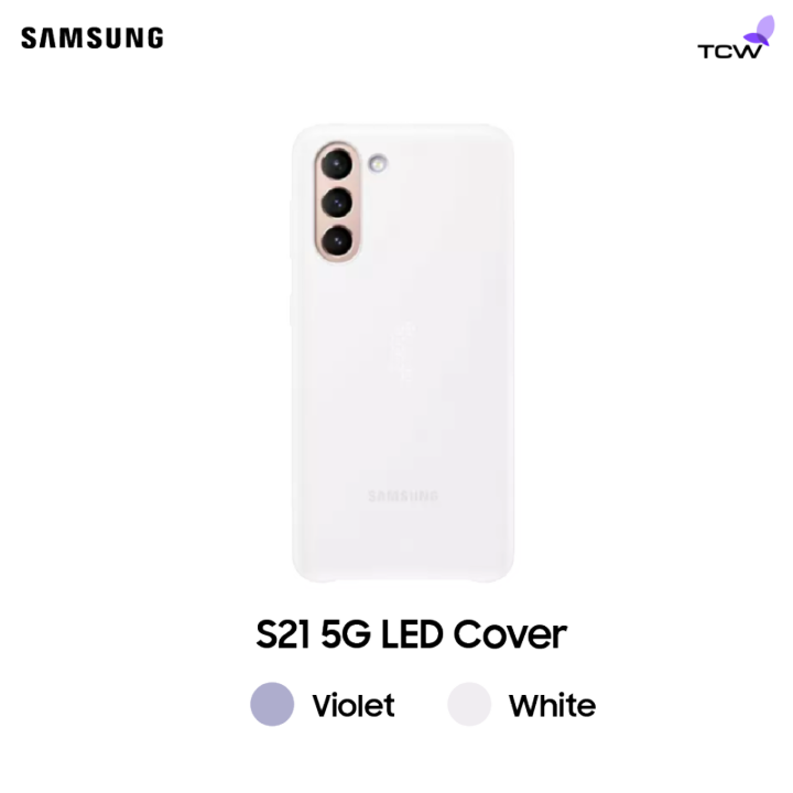 เคส Samsung Galaxy S21/21+ 5G Smart LED Cover | Lazada.co.th