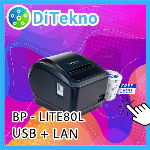 BluePrint BP-LITE80L USB + LAN - Auto Cutter Printer Kasir Thermal ...