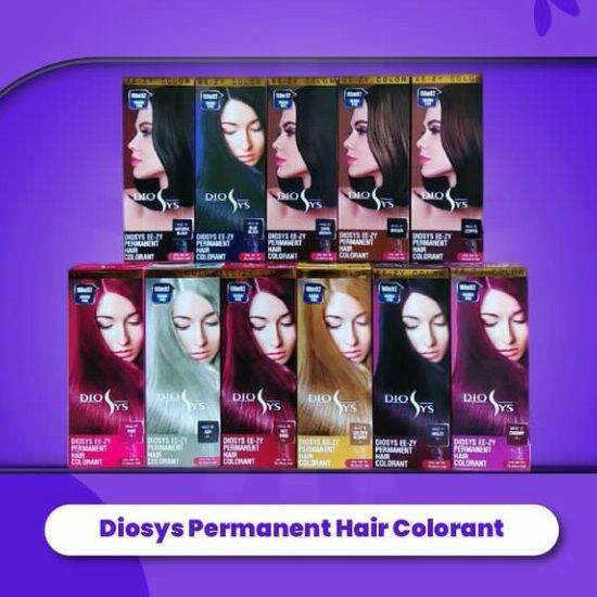 DIOSYS Hair Color / Semir Rambut Diosys / Pewarna Rambut Dyosis ...