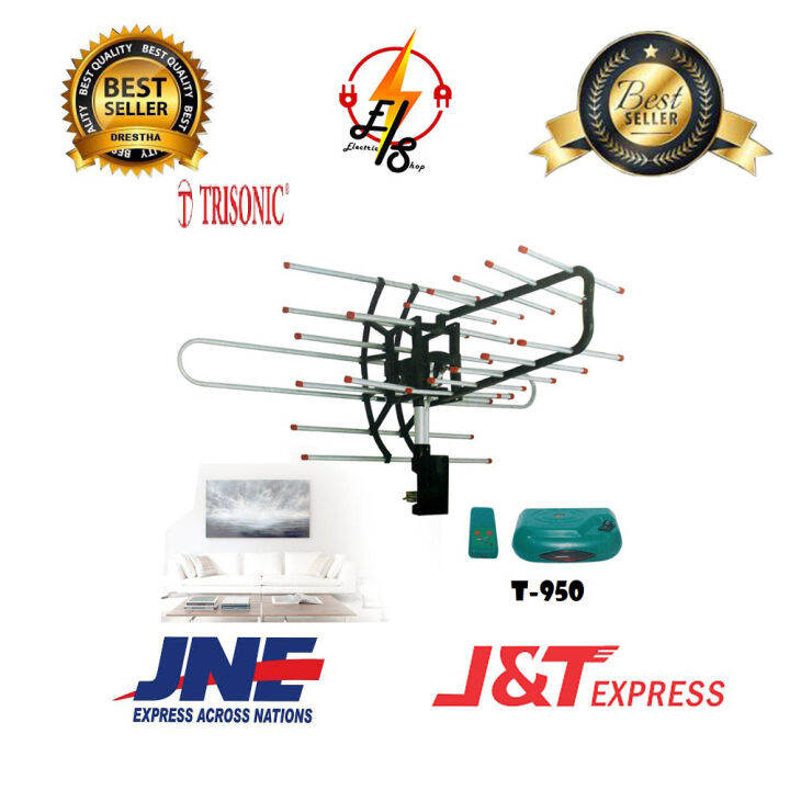 Antena remote outdoor TR 950 Trisonic dan pioline Elektrikshop | Lazada ...