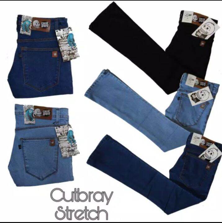 Celana Jeans Cutbray Pria Hitam,Biowosh,Bioblitz bahan jeans ...