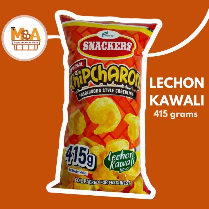 SNACKERS CHIPCHARON LECHON KAWALI (415 GRAMS) | Lazada PH