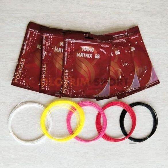 Senar Badminton Poshgee Nano Matrix 66 Original | Lazada Indonesia