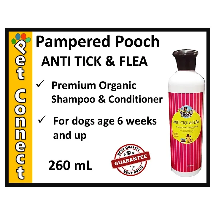 Pampered Pooch BUY1 TAKE 1 Shampoo and Conditioner for Dogs ANTI TICK ...