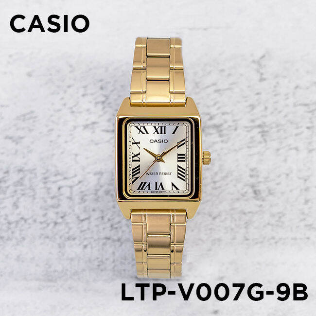 [Powermatic] CASIO LTP-V007G-9B ANALOG ENTICER VINTAGE YOUTH WATER ...