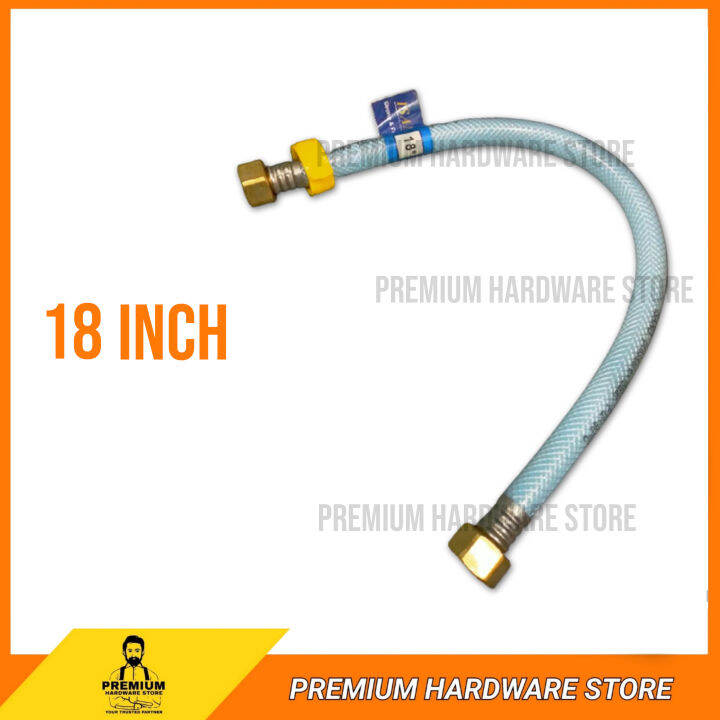 PREMIUM PVC High Pressure Flexible Hose Pipe Toilet Bowl Sink Water ...