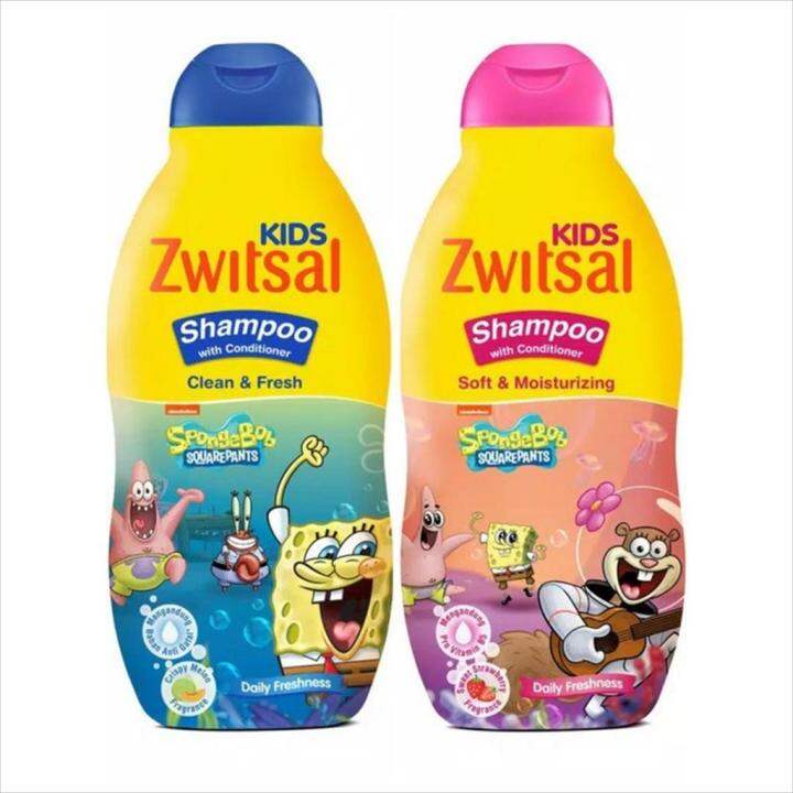 Zwitsal Kids Shampoo Spongebob Edition 180 ml | Lazada Indonesia