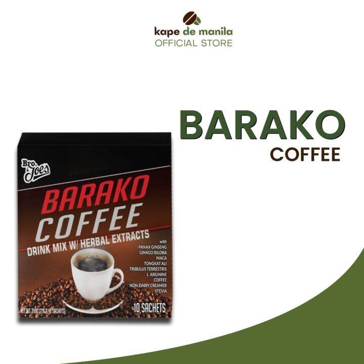 Kape De Manila Barako Coffee 1 Box 10 Sachet | Lazada PH