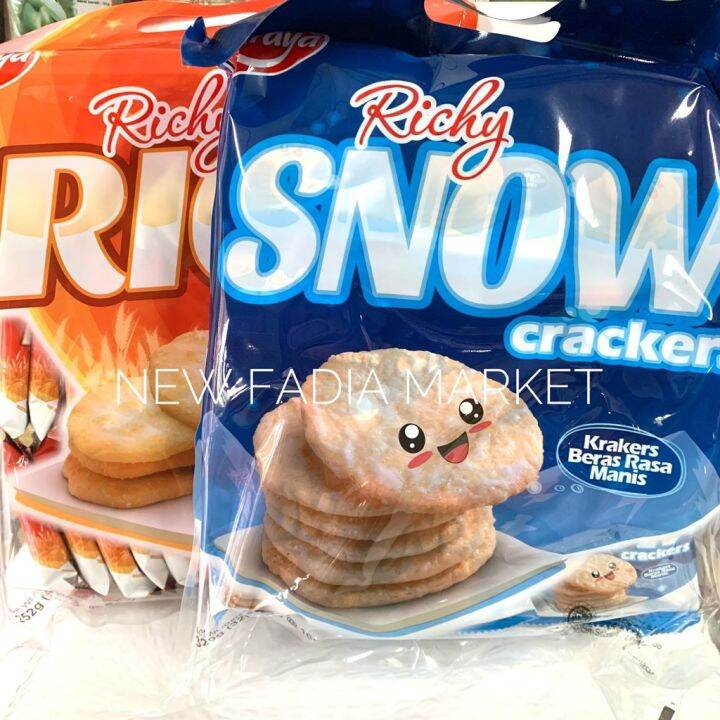 Biscuit Beras Naraya Richy Rice Crackers 252gr / Richy Snow Crackers ...