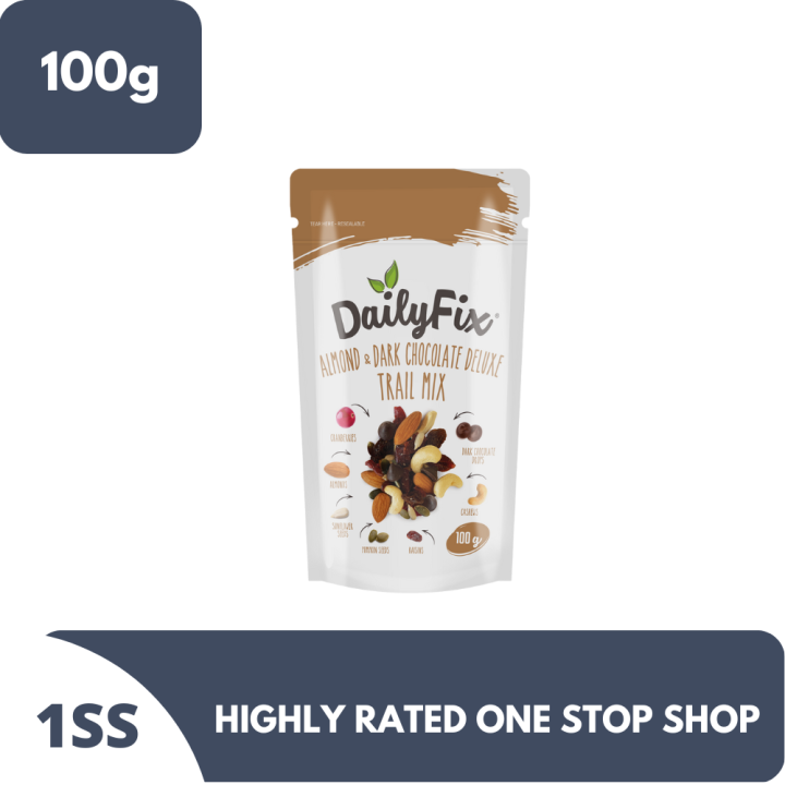 Daily Fix Almond & Dark Chocolate 100g | Lazada PH