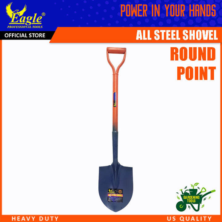 Eagle All Steel Shovel Round Point | Lazada PH