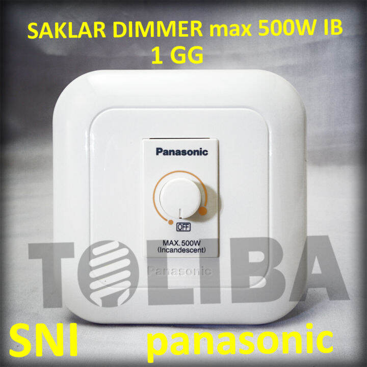 saklar dimmer inbow outbow panasonic 500w wej57515 / peredup cahaya ...