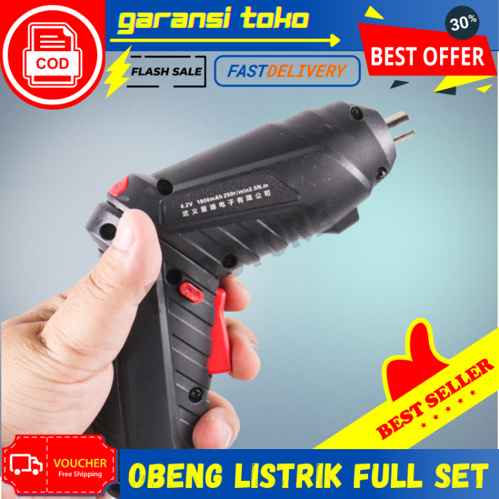 Obeng Listrik Full Set Lengkap Obeng Listrik Mini Obeng Listrik Terbaik Obeng Listrik ...