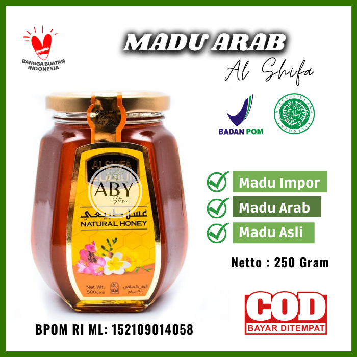 Madu Al Shifa I Madu Arab Saudi I Madu Asli I 250 gram | Lazada Indonesia