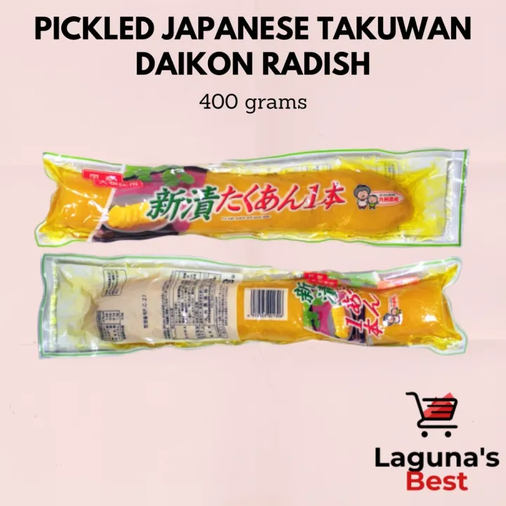 Pickled Japanese Takuwan Daikon Radish, 400g | Lazada PH