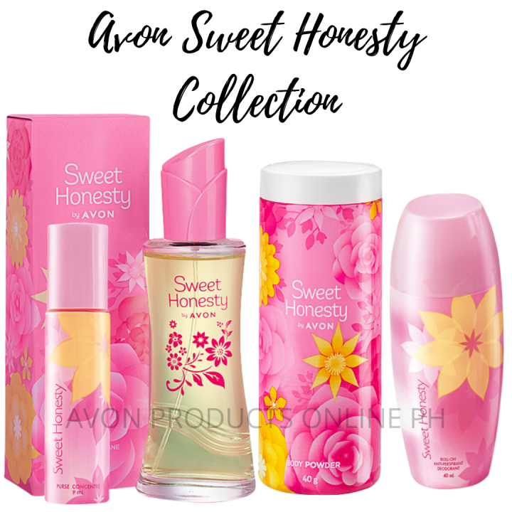 Avon Fragrances ~ Sweet Honesty Perfume Collection. Perfume Spray ...