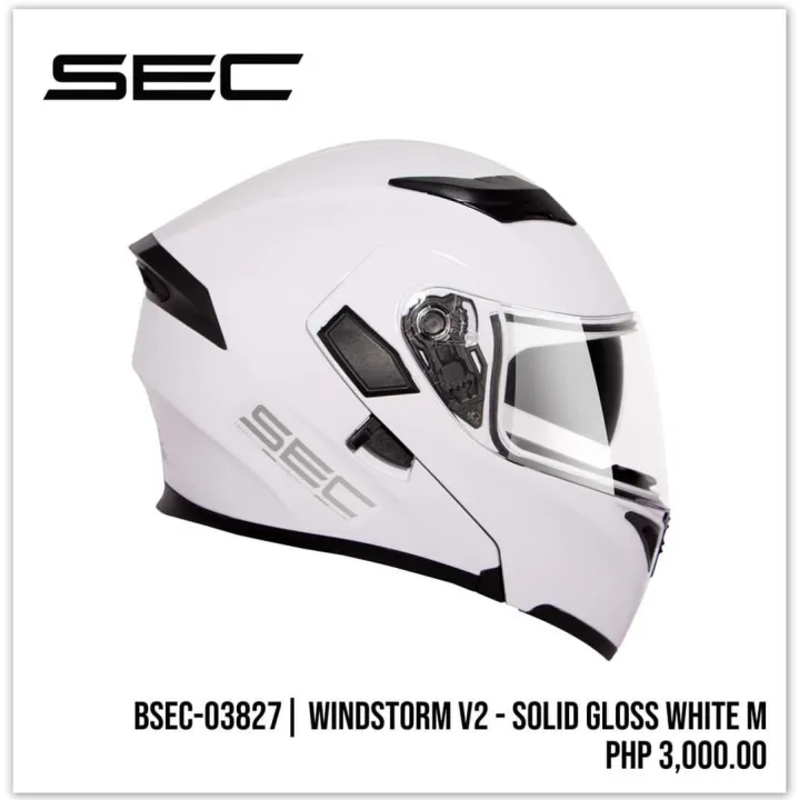 SEC MODULAR DUAL VISOR HELMET WINDSTORM V2 | Lazada PH