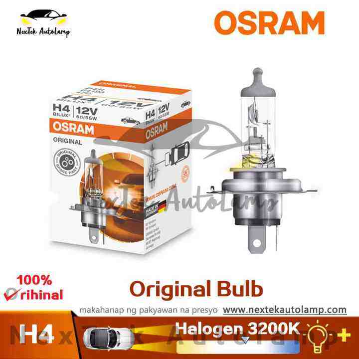 OSRAM H4 12V 60/55W 64193 P43t 3200K Standard Original Auto Headlight Hi/lo Beam Car Bulb(1 Bulb ...