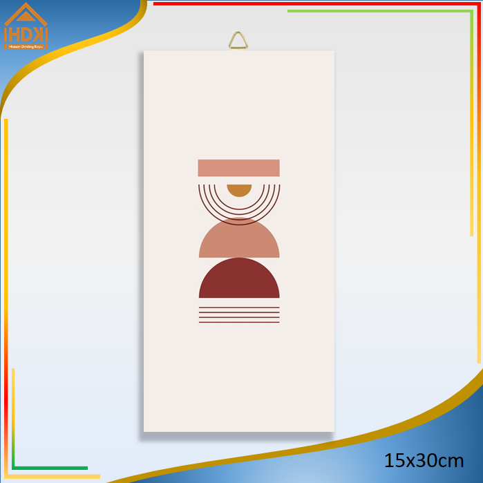 HDK Hiasan Dinding Kayu Line Art Wall Dekor Pajangan Dinding Nordic ...