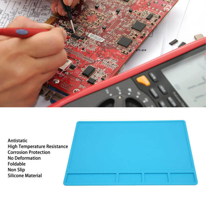 Soldering Pad Portable Repair Mat Anti Static for Electronics | Lazada PH