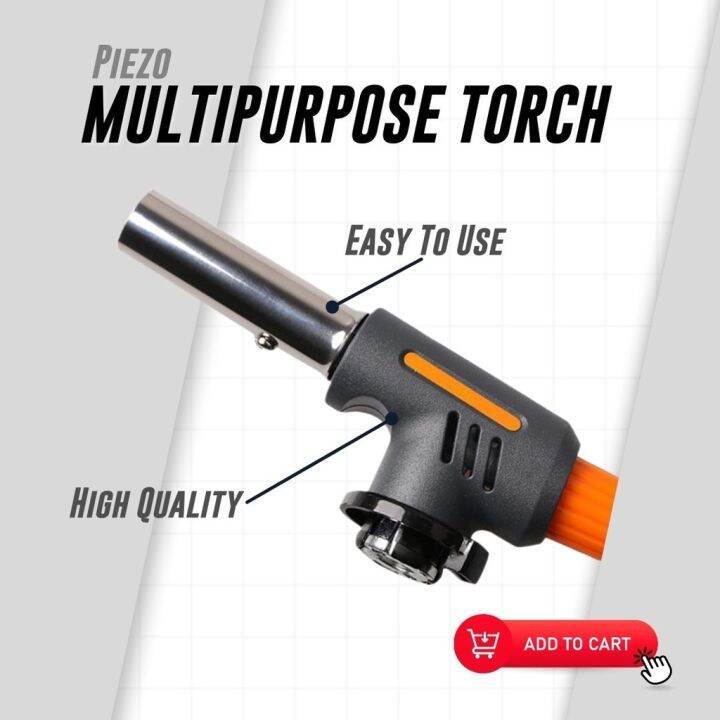 Handy Man Original Multi Purpose Torch Piezo Ignition Gas Blow Flame ...