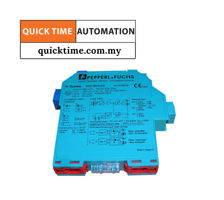 KFD2-SR2-EX1.W | Pepperl+Fuchs | Transformer Isolated Barriers | Lazada