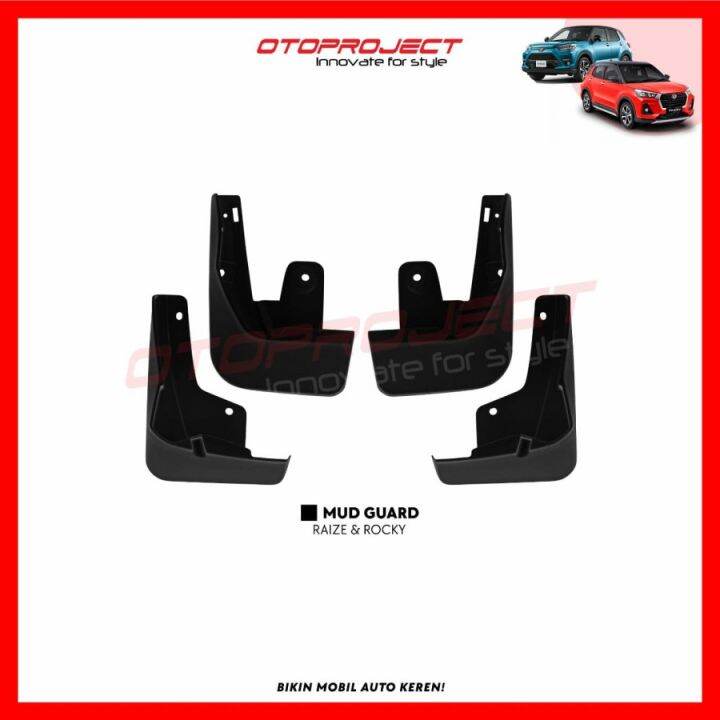 Mudguard / Mud Guard Karpet Lumpur Raize / rocky 2021 2022 2023 ...