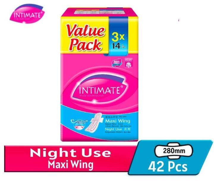 Intimate Maxi Wing Night Use 3x14's (M103) | Lazada