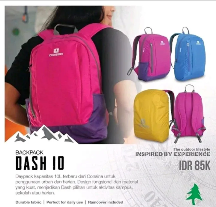 Consina Tas Dash 10L Consina Backpack Dash 10 Liter Original | Lazada ...