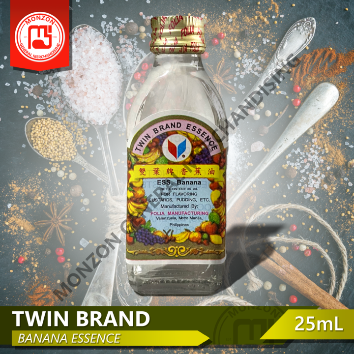 Twin Brand Banana Essence 25mL | Lazada PH